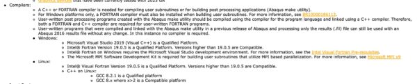 Abaqus Unified FEA: Fortran Compiler - PLM Blog & Knowledge Center