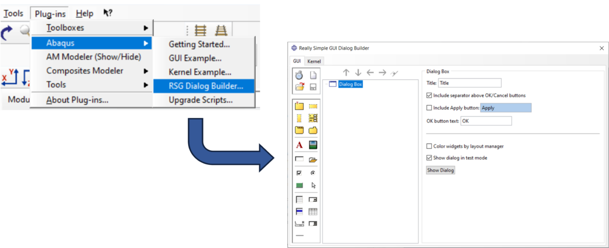 Abaquscae Quickstart Plugin With Rsg Dialog Builder Plm Blog And Knowledge Center 5966
