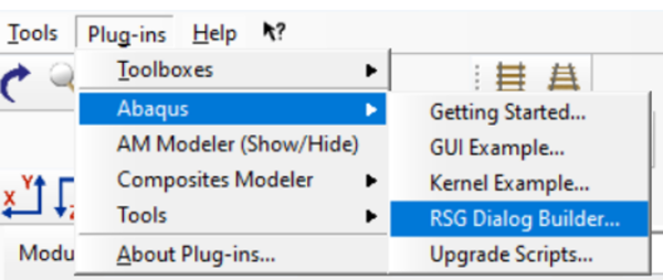 RSG Dialog Builder in Abaqus/CAE – Generation of screws - PLM Blog & Knowledge Center
