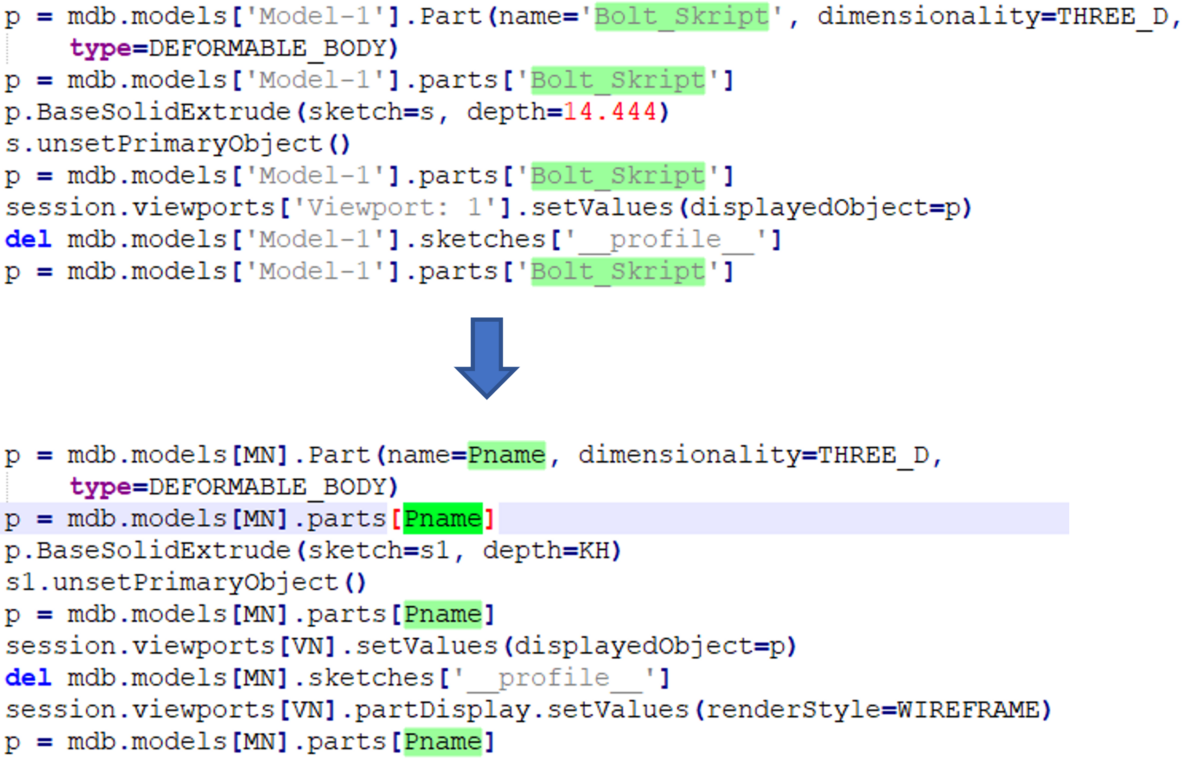 RSG Dialog Builder in Abaqus/CAE – Generation of screws - PLM Blog ...